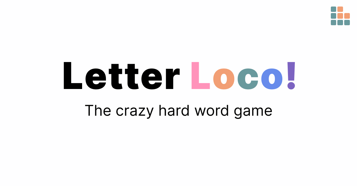 Letter Loco